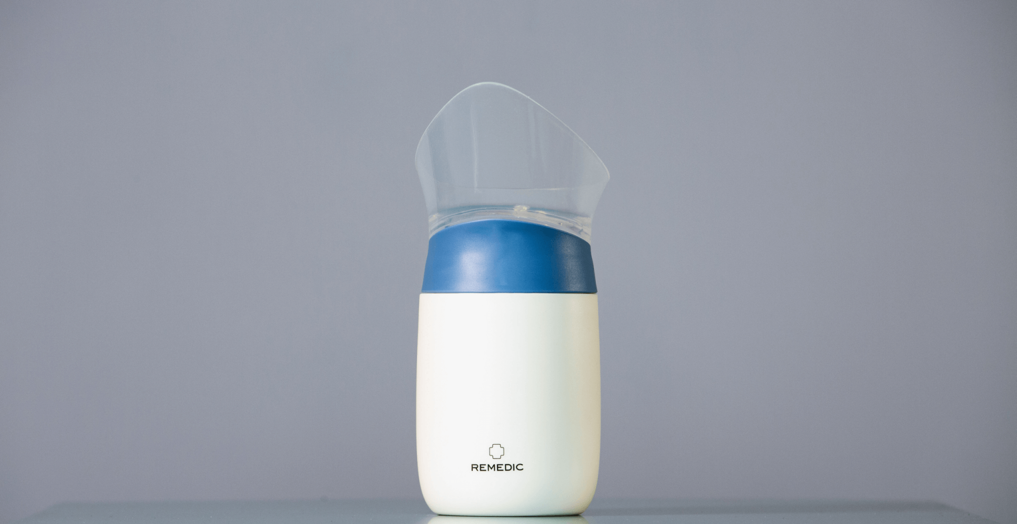 Portable Handheld Inhaler with Soft Silicone Mask!